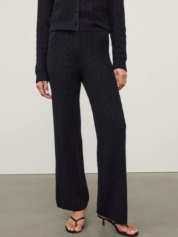 LISA YANG STORE The Dagny Trousers - Black