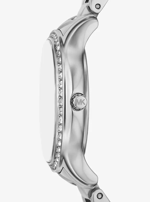 Michael Kors Mini Sage Pavé Stainless Steel Watch