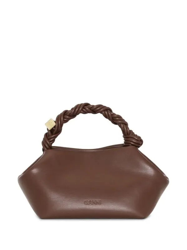 GANNI Small Bou Cross Body Bag - Brown