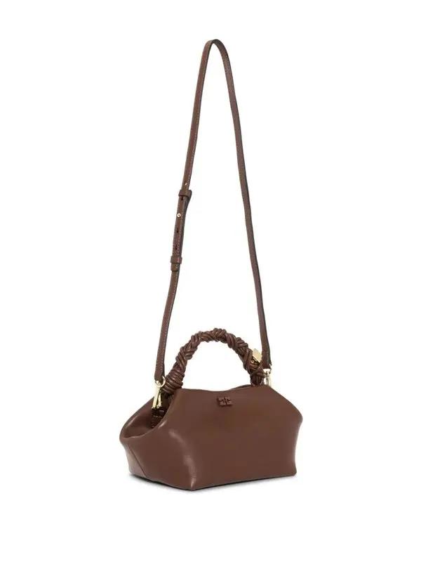 GANNI Small Bou Cross Body Bag - Brown