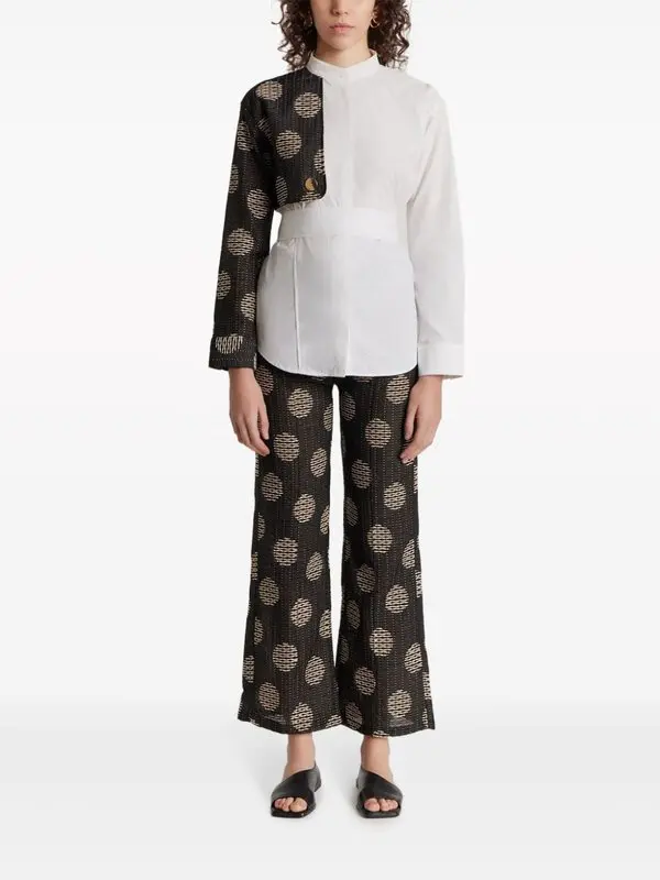 DESTREE Hans Polka-dot Cotton Shirt