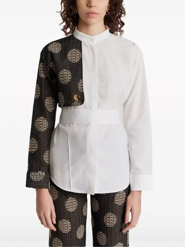 DESTREE Hans Polka-dot Cotton Shirt