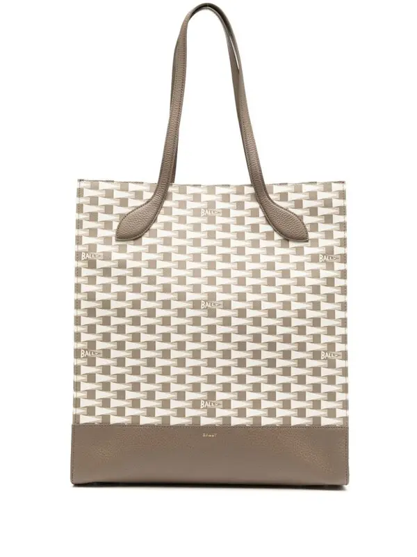 Bally Pennant Panelled Tote Bag