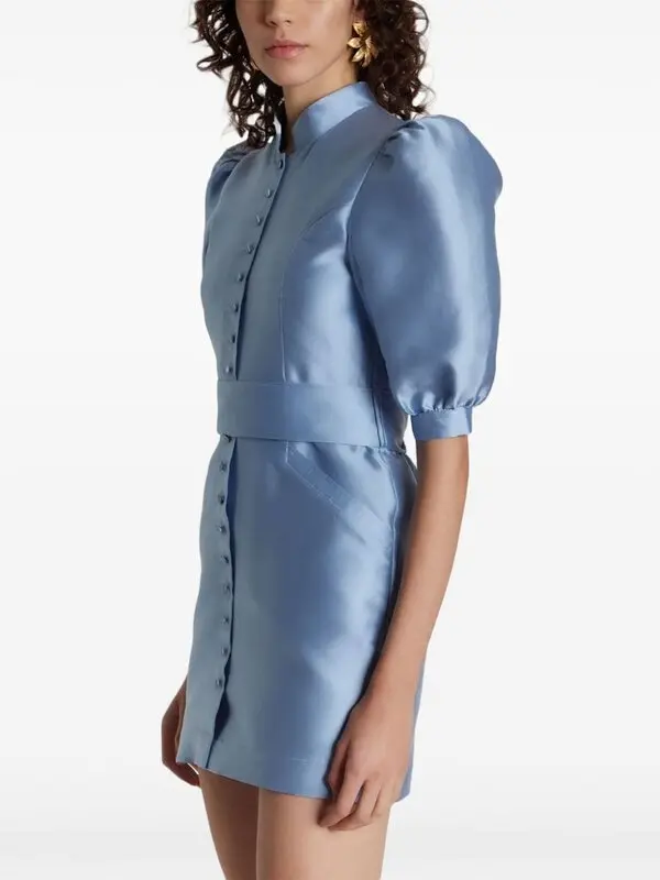 DESTREE Amoako Satin-finish Mini Dress
