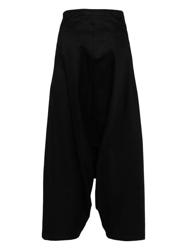 JULIUS Loose Fit Cotton Blend Trousers