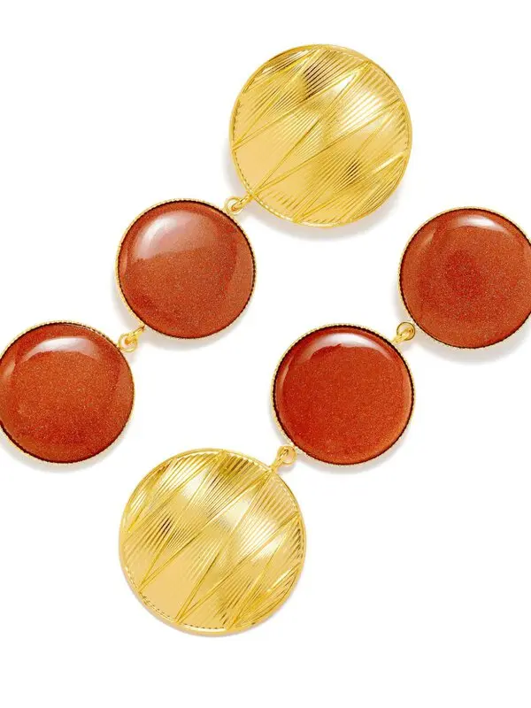 DESTREE Sonia Double-stone Earrings