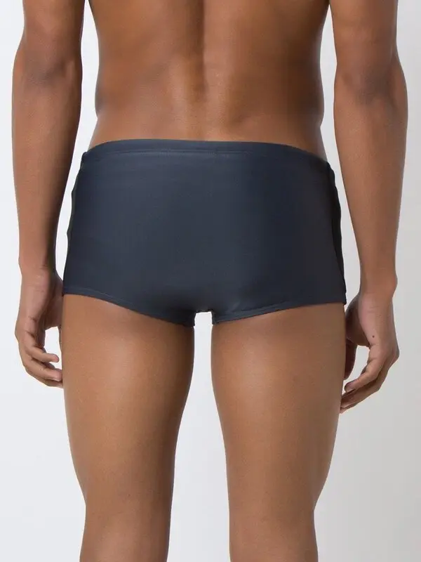 AMIR SLAMA Striped Low-rise Trunks