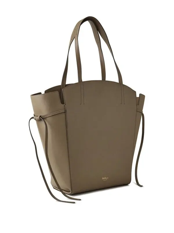 Mulberry Clovelly Leather Tote Bag - Green