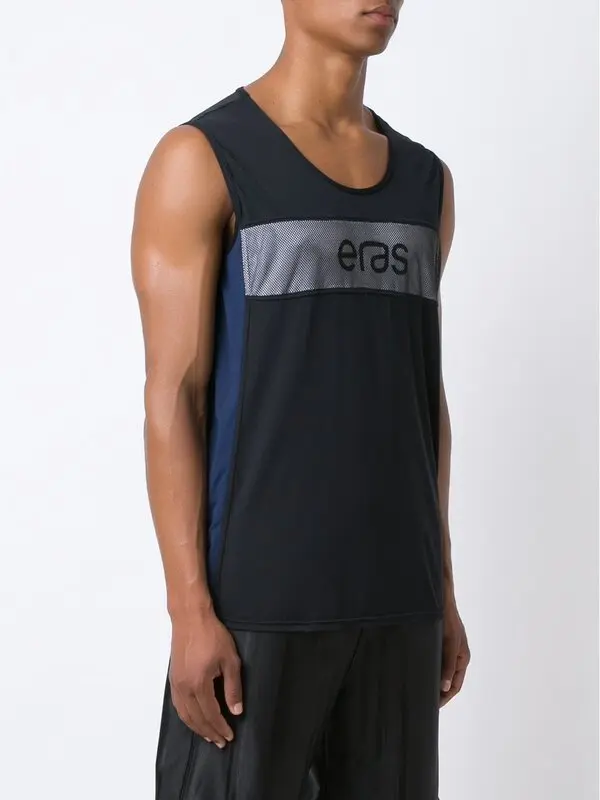AMIR SLAMA X Erasmo Logo Tank T-shirt