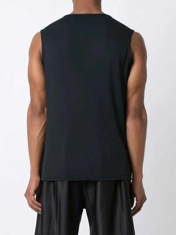 AMIR SLAMA X Erasmo Logo Tank T-shirt