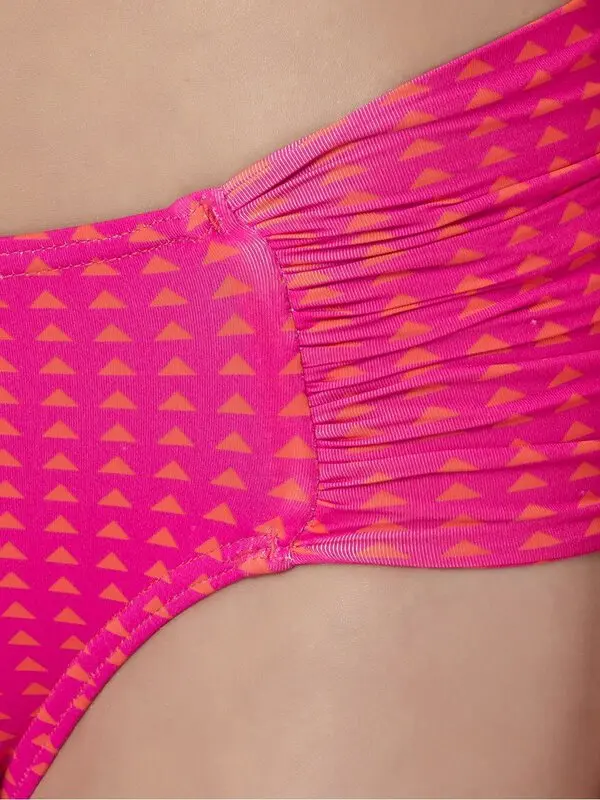 AMIR SLAMA Printed Bikini Bottom