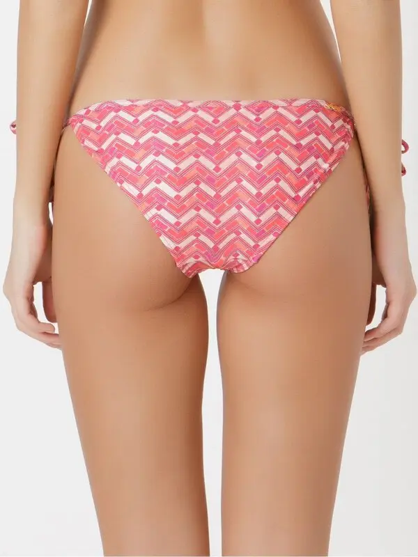 AMIR SLAMA Printed Bikini Bottom