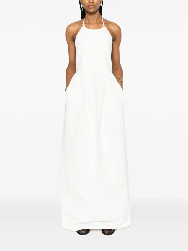 Max Mara Europa Canvas Maxi Dress