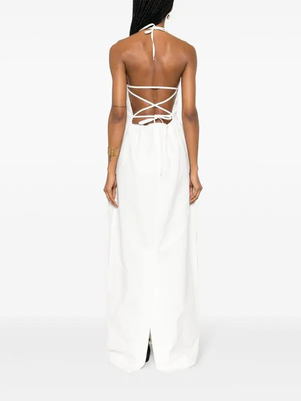 Max Mara Europa Canvas Maxi Dress