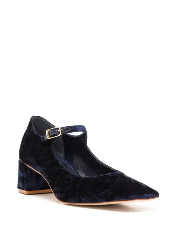 STUDIO CHOFAKIAN Velvet Pumps