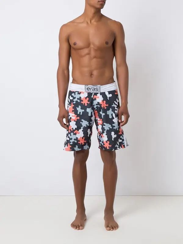 AMIR SLAMA Printed Deck Shorts