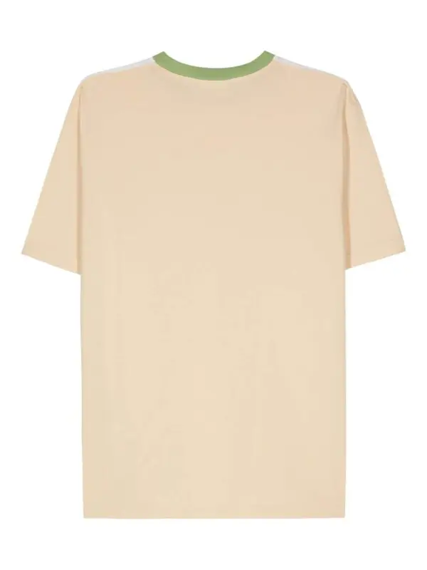 CAFÉ KITSUNÉ Colourblock T-shirt