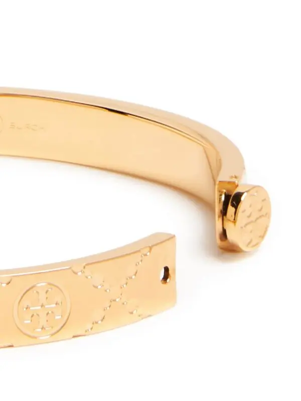 Tory Burch T Monogram Hinge Bracelet