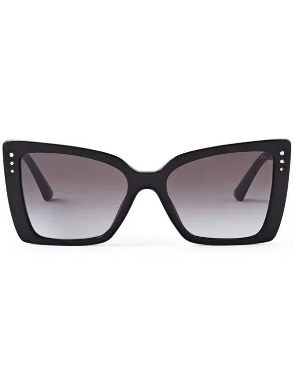 JIMMY CHOO Lorea Cat-eye Sunglasses - Black