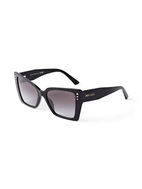 JIMMY CHOO Lorea Cat-eye Sunglasses - Black