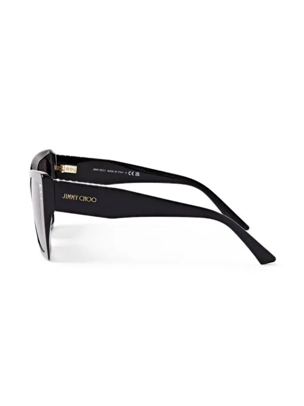 JIMMY CHOO Lorea Cat-eye Sunglasses - Black