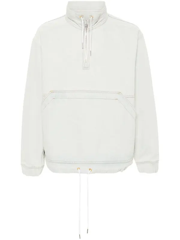 Maison Kitsuné Logo-patch Denim Jacket