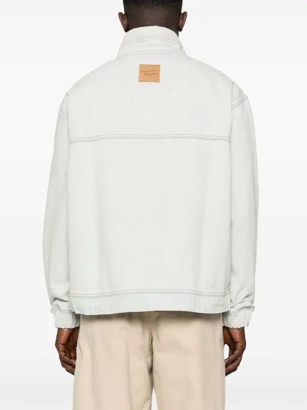 Maison Kitsuné Logo-patch Denim Jacket