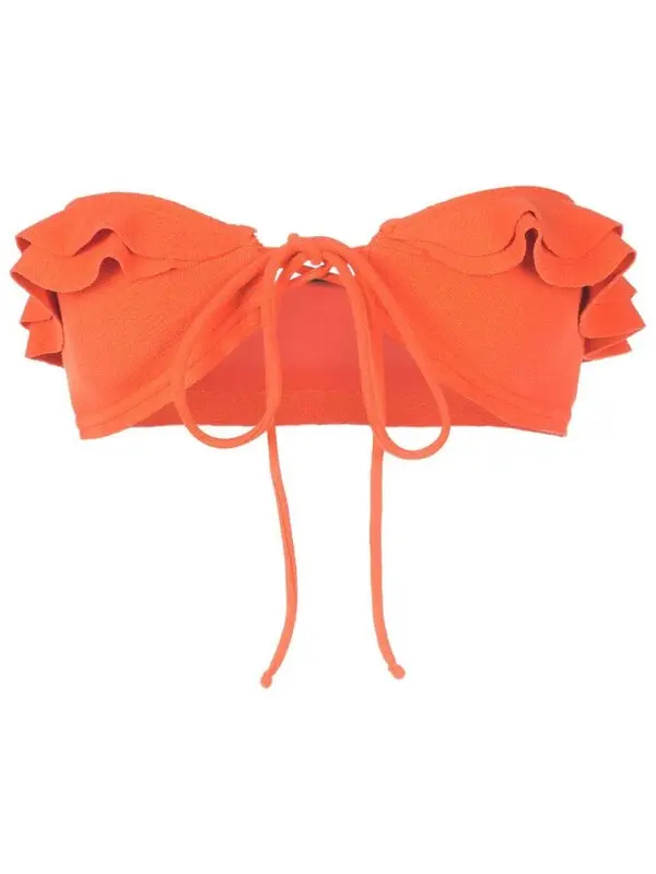CLUBE BOSSA Bandara Bikini Top - Orange