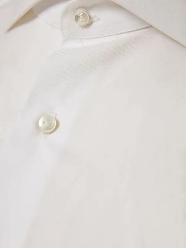 BARBA NAPOLI Spread Collar Shirt