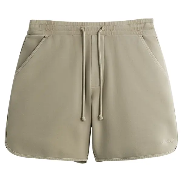 Kith Crystal Wash Interlock Short - Cream