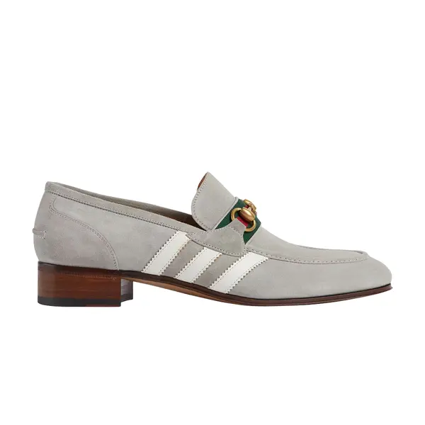 Gucci Adidas X Suede Loafers