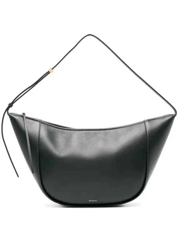 WANDLER Maggie Leather Shoulder Bag - Green