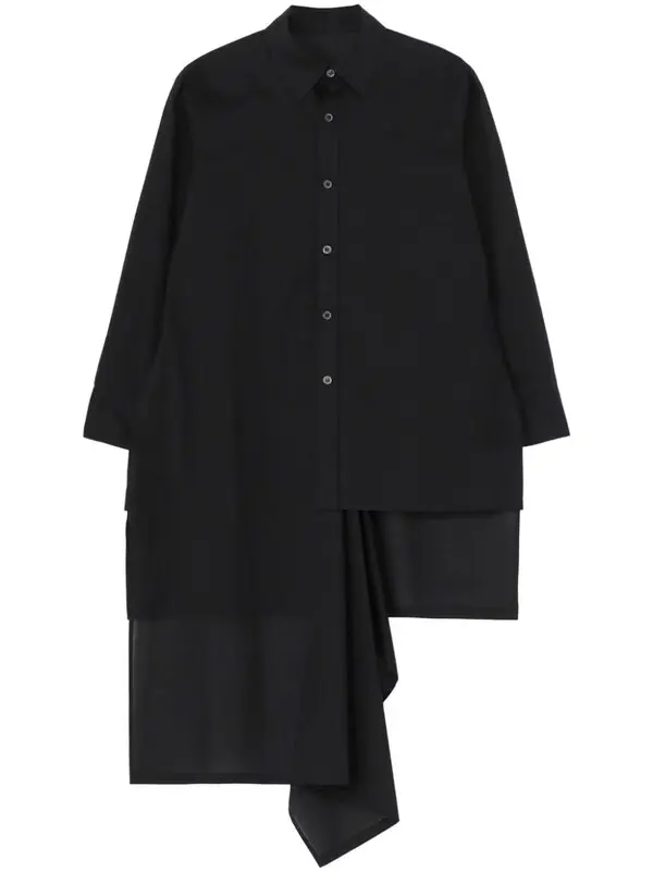 Yohji Yamamoto Layered Cotton Shirt