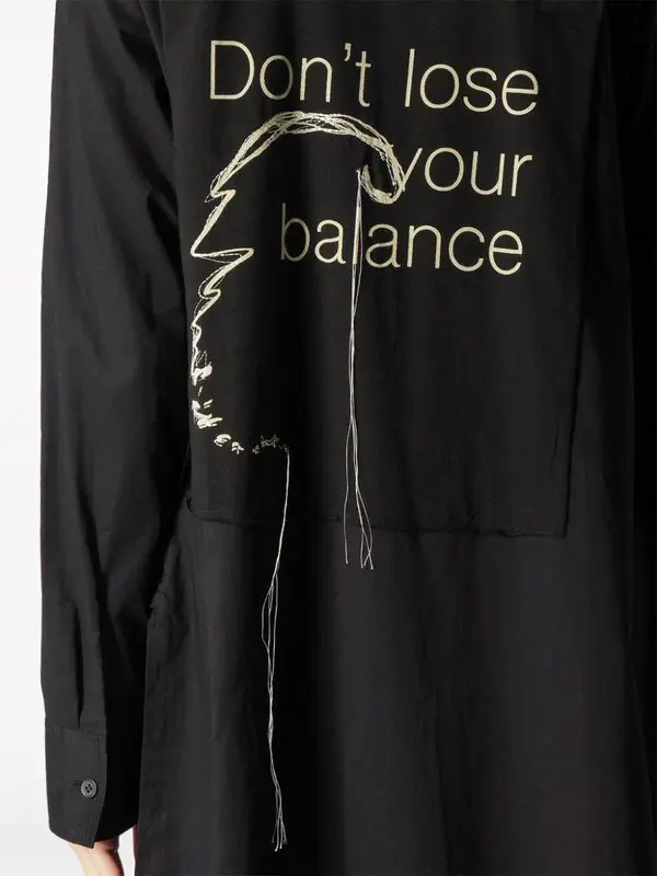 Yohji Yamamoto Layered Cotton Shirt