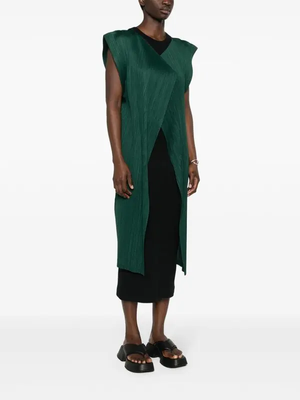 Issey Miyake Plissé Midi Vest
