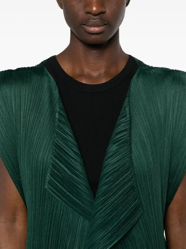 Issey Miyake Plissé Midi Vest