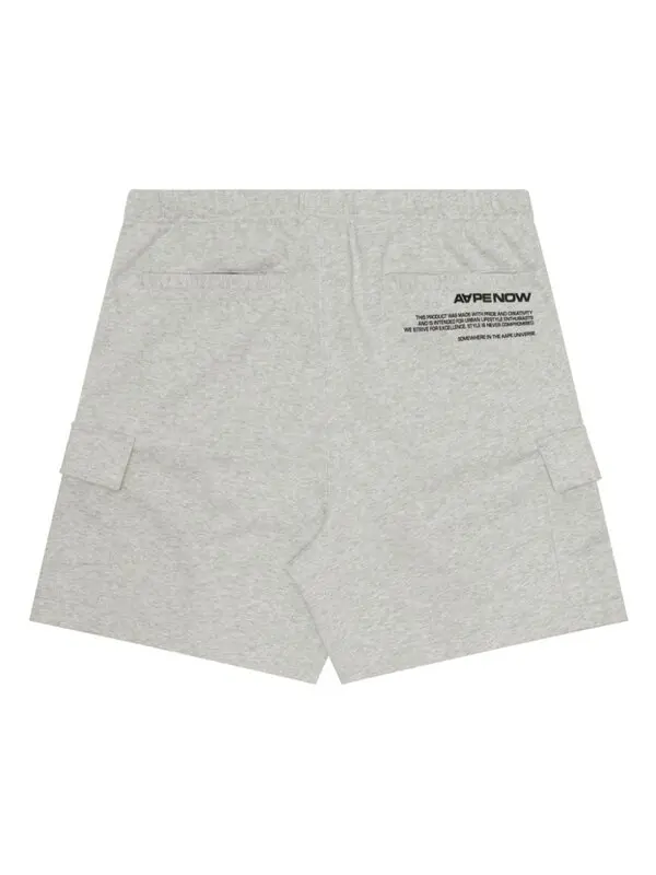 AAPE BY *A BATHING APE Logo-appliquéd Track Shorts