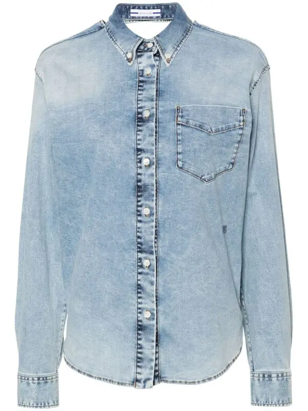 Jacob Cohen Twisted Denim Shirt