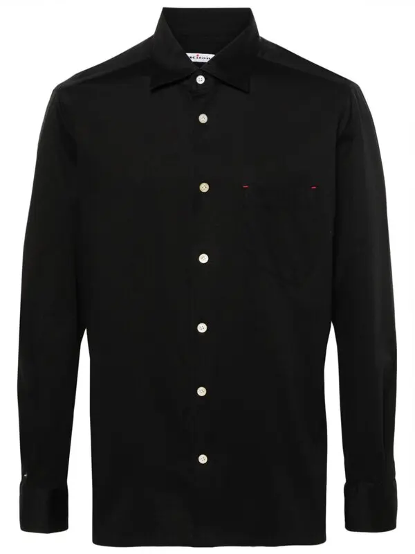Kiton Classic-collar Cotton Shirt