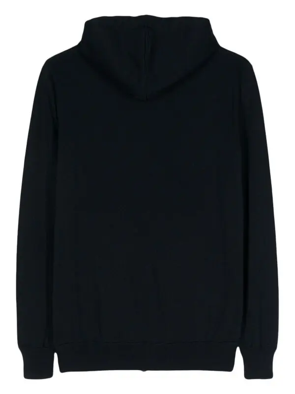 Kiton Cotton Zip-up Hoodie