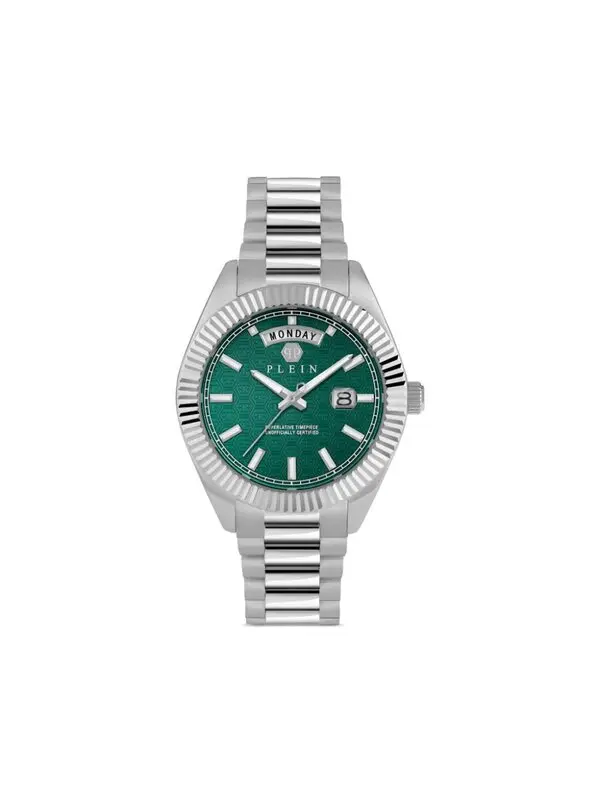 Philipp Plein Date Superlative Gent 42mm - Green
