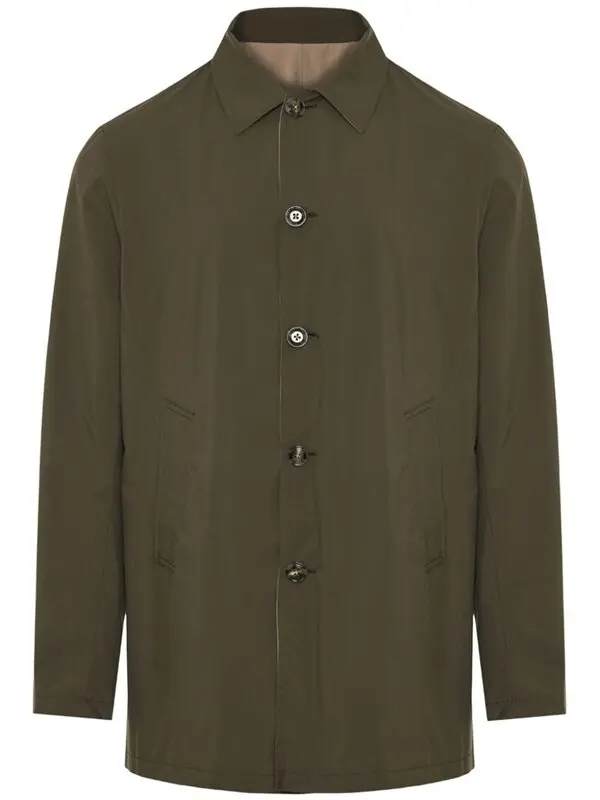 BARBA NAPOLI Spolverino Reversible Shirt Jacket