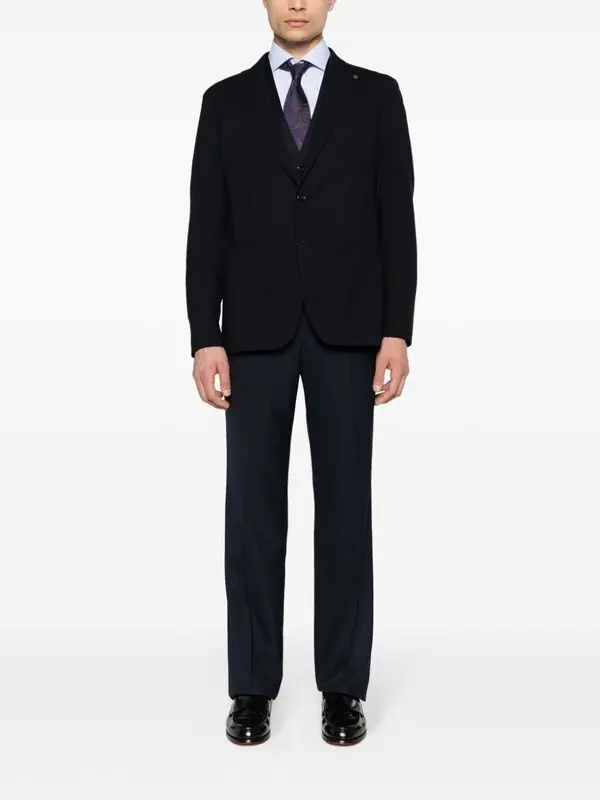 Tagliatore Notched-lapels Single-breasted Blazer