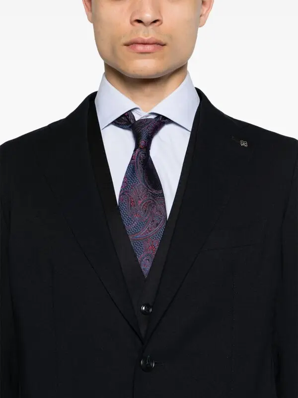 Tagliatore Notched-lapels Single-breasted Blazer