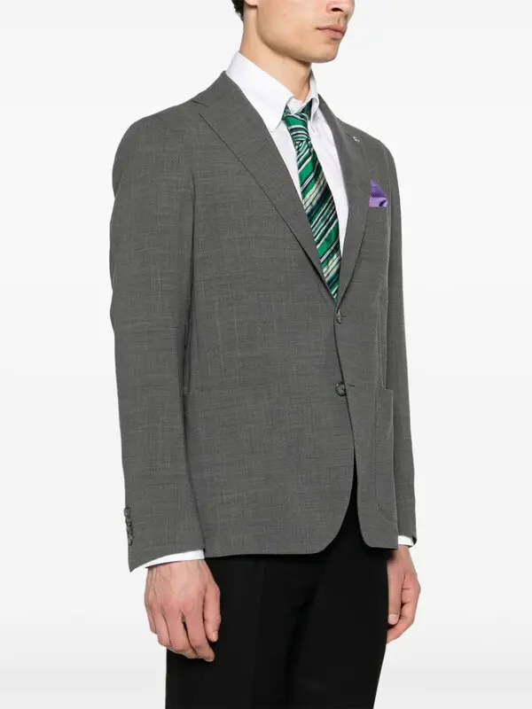Tagliatore Notched-lapels Single-breasted Blazer