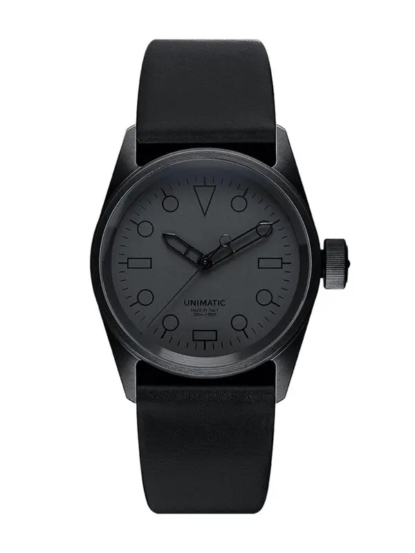 Unimatic Modello Cinque U5s-An 36mm - Black | Editorialist