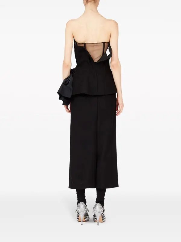 MAISON MARGIELA Décortiqué Midi Dress