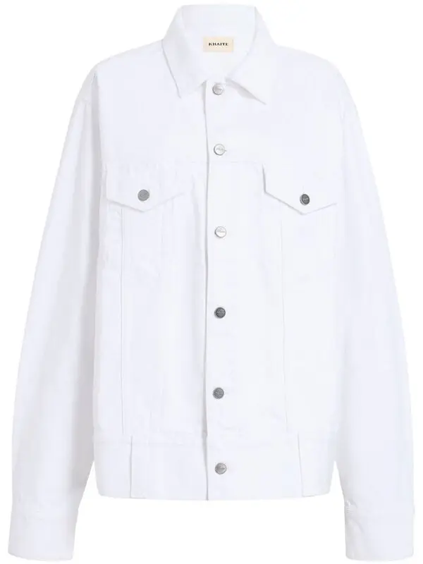 Khaite Rizzo Panelled Denim Jacket