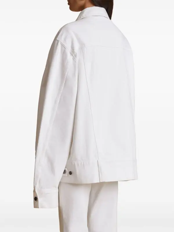Khaite Rizzo Panelled Denim Jacket