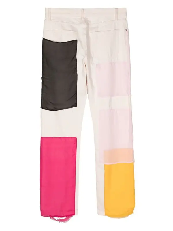 Helmut Lang Panelled Low-rise Jeans
